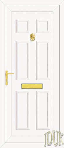 Wilson Solid UPVC Front Door